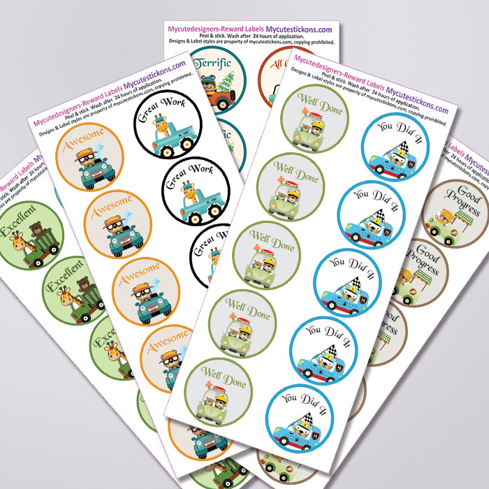 Reward Stickers Pack – My Cute Stickons