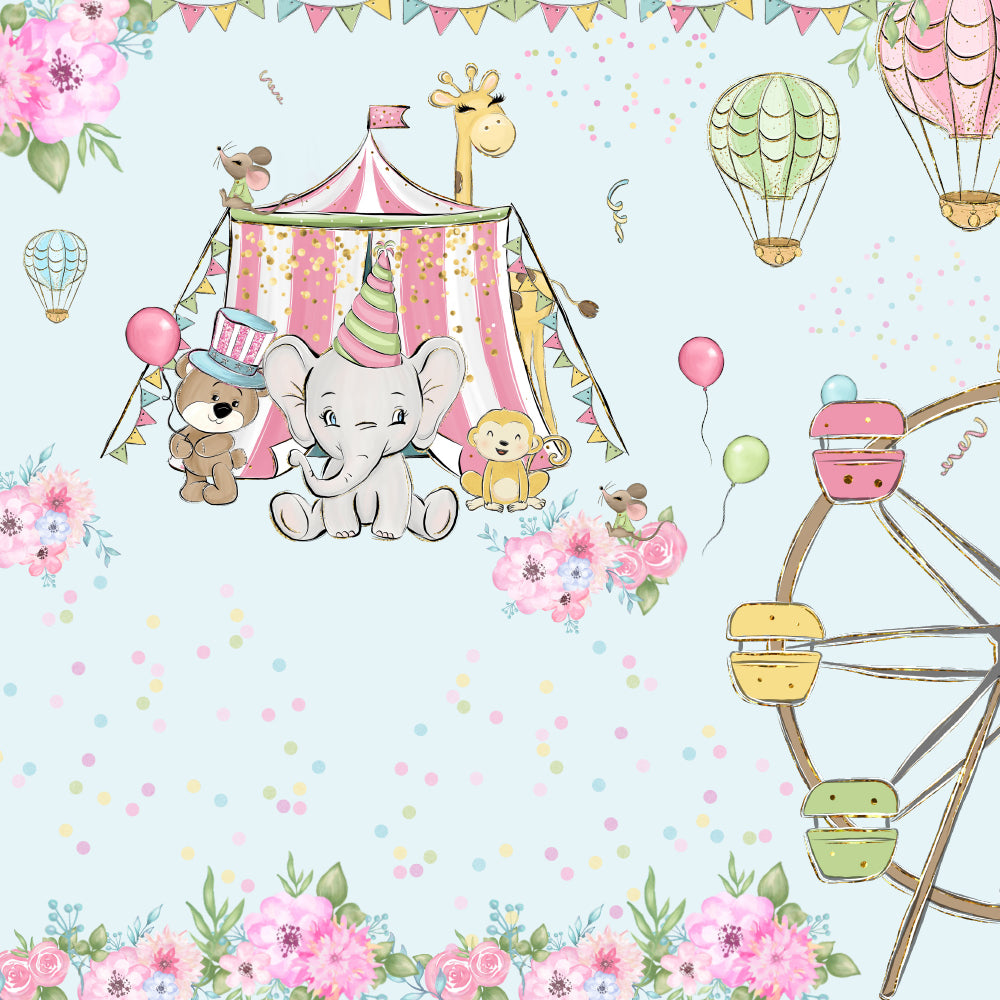 Balloon Valley Tales Wallpaper – My Cute Stickons