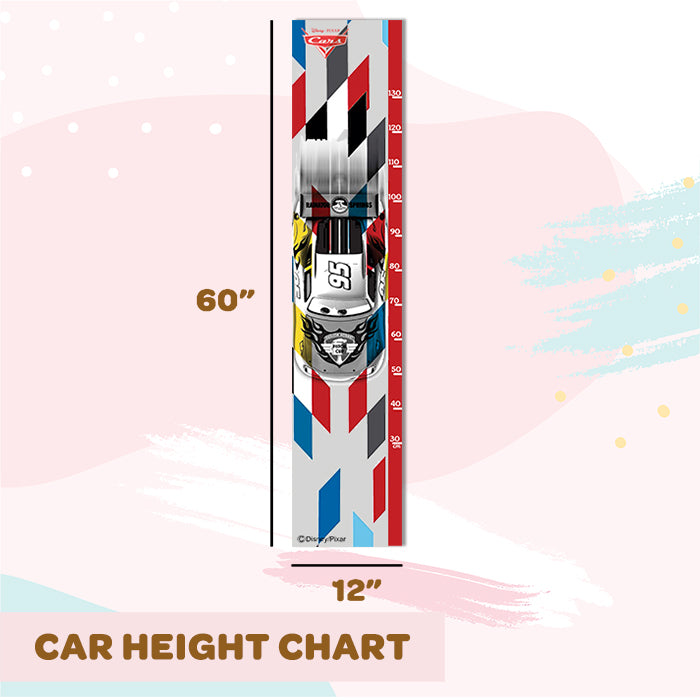 Height Chart Wall Sticker For Kids | Sport Car – My Cute Stickons